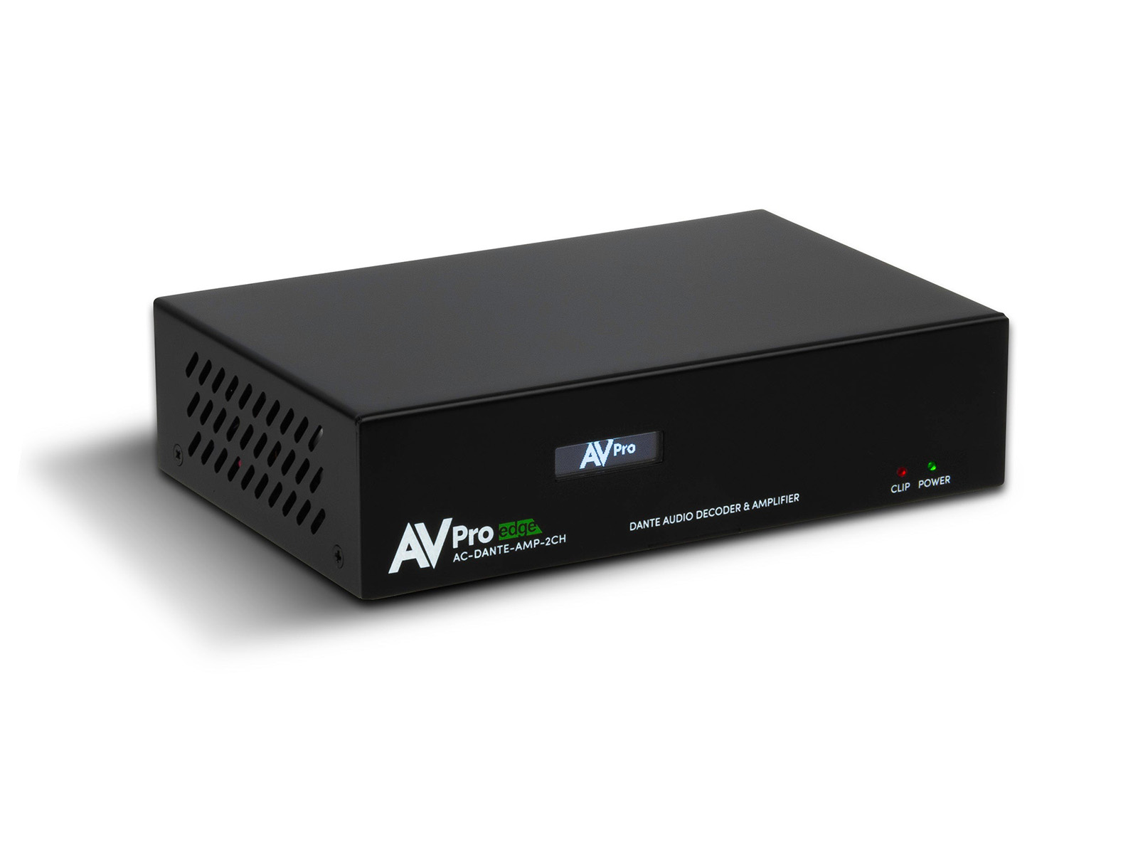AVPro Edge AC-DANTE-AMP-2CH-Audio power amplifiers and digital audio splitters | AVProSupply