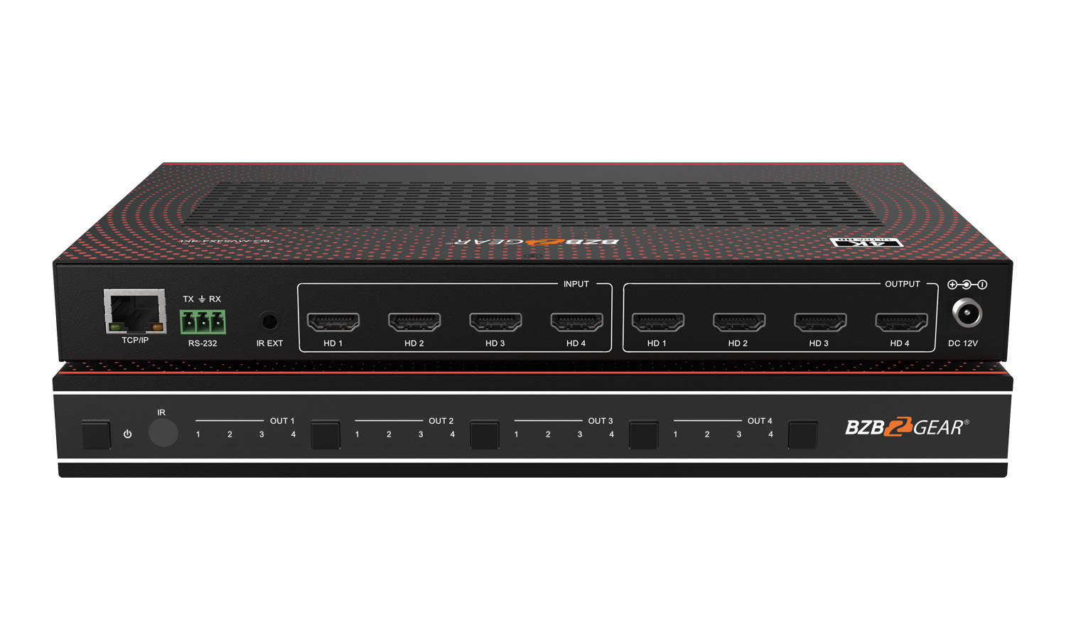 BZBGEAR BG-MVS4X4-4KL-HDMI Matrix Switchers | AVProSupply