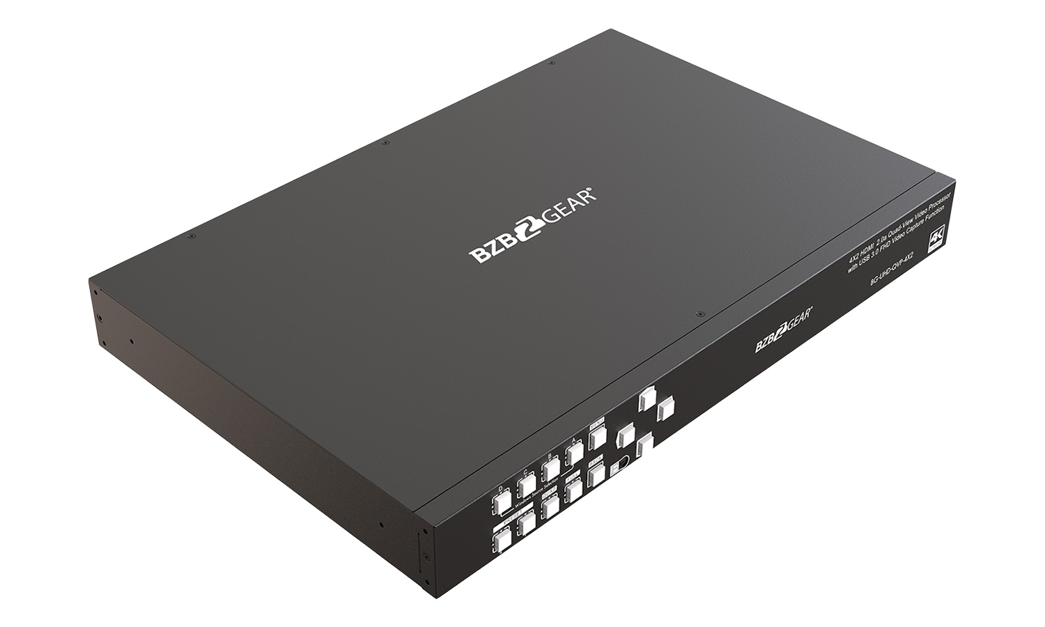 BG-UHD-QVP-4X2 4x2 4K Multiviewer Seamless Presentation Switcher Scaler ...